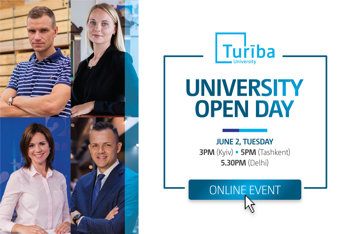 Turība University Open Day - 02.06.2020 - EVENT CALENDAR - Turība ...