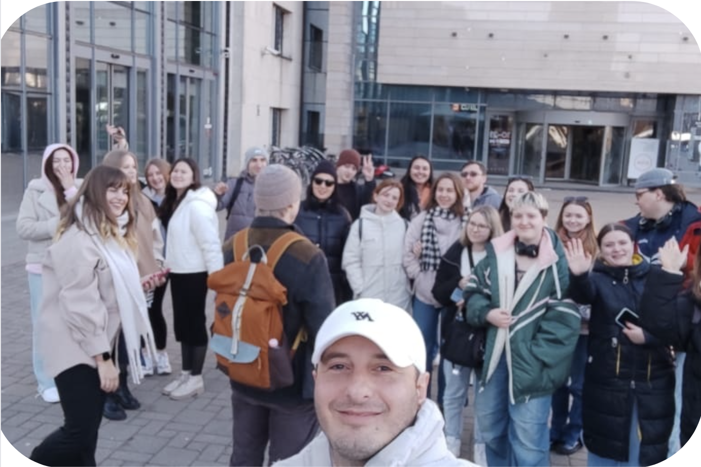 Georgian and Ukrainian students visit Turiba University to learn about ...