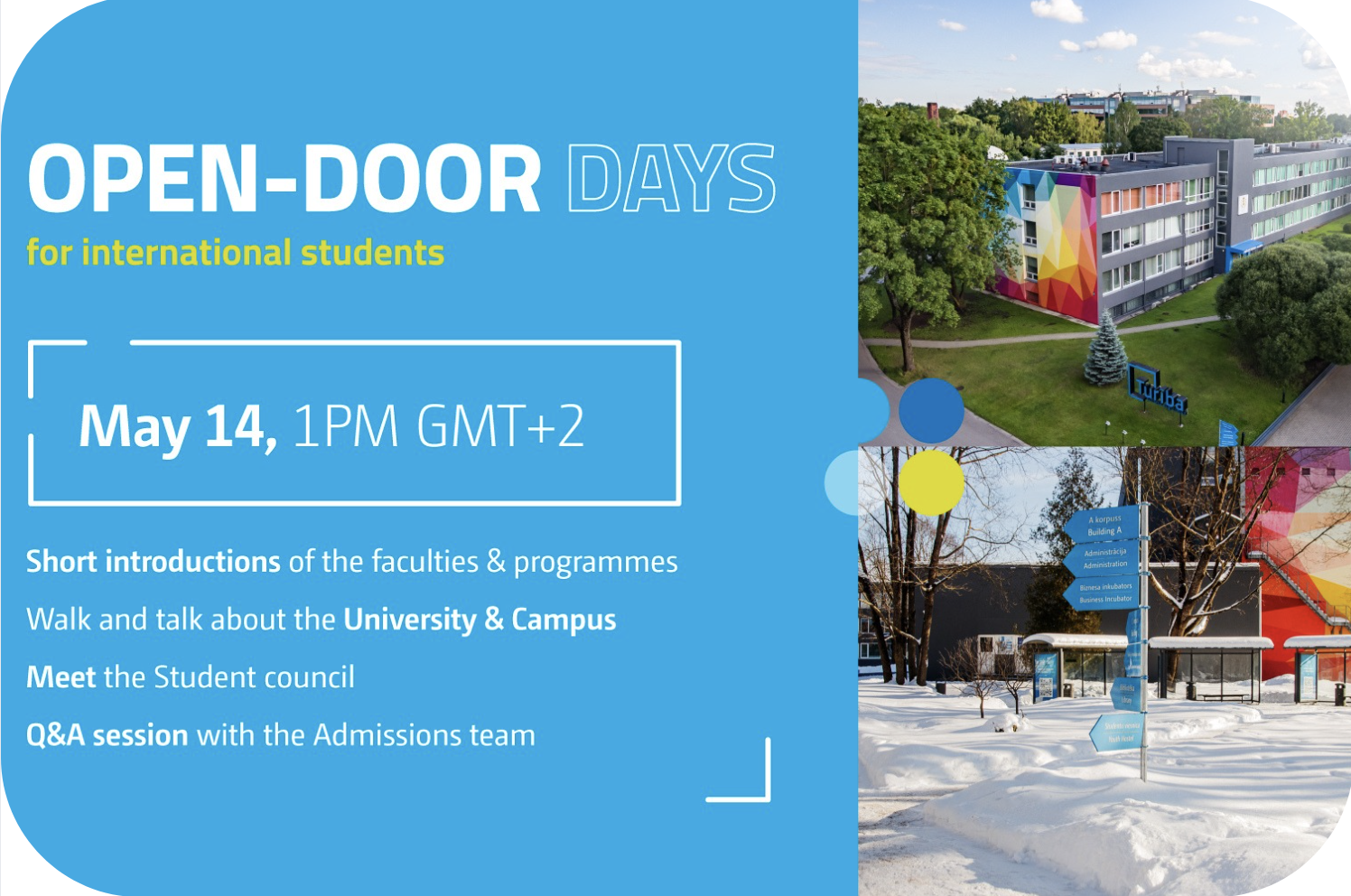 Meet and greet with Turība University! - 07.04.2025 - NEWS - Turība ...