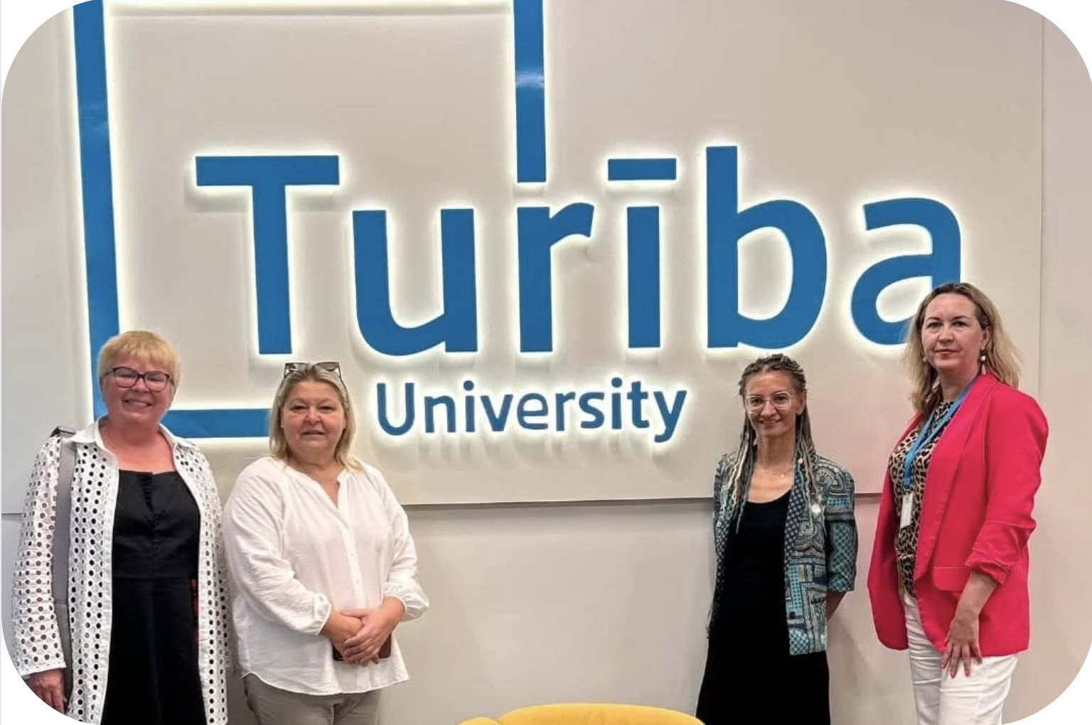 The Field of Health Care of Turība University welcomes guests from ...