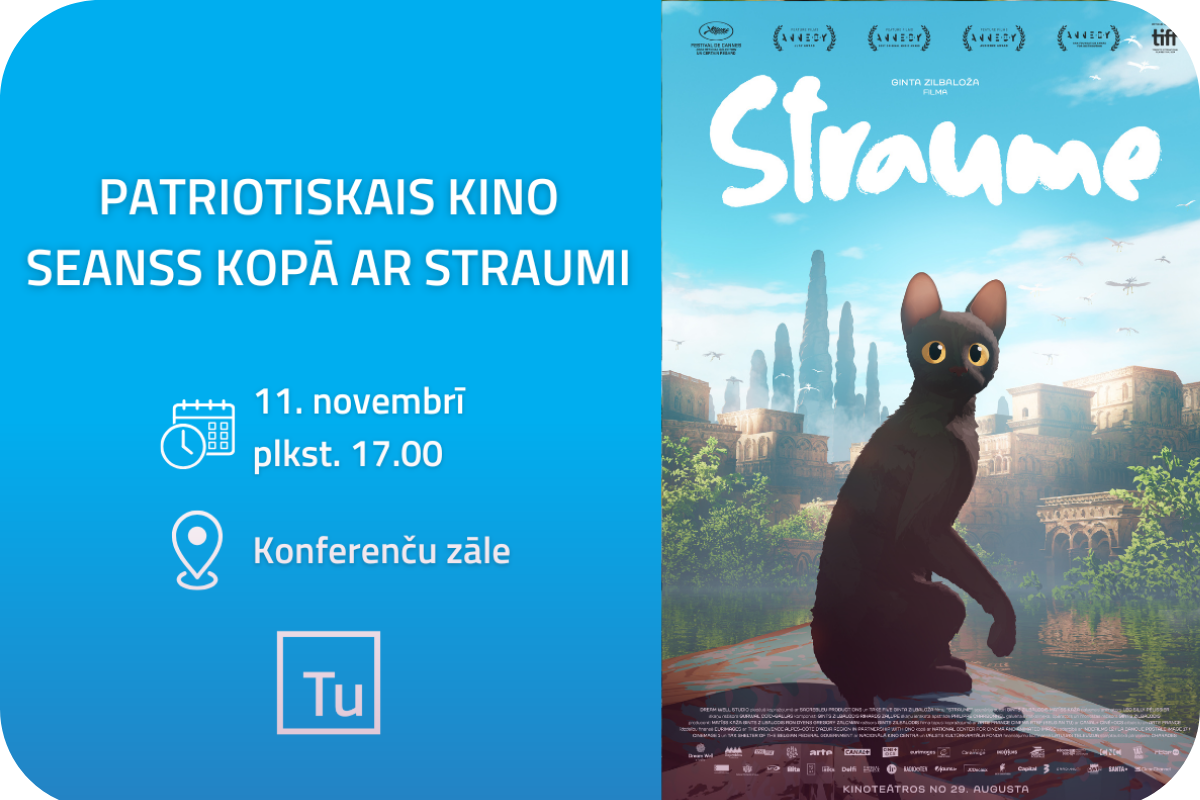 Special movie night - celebrate “Patriots Week” with “Flow”! - 01.11. ...