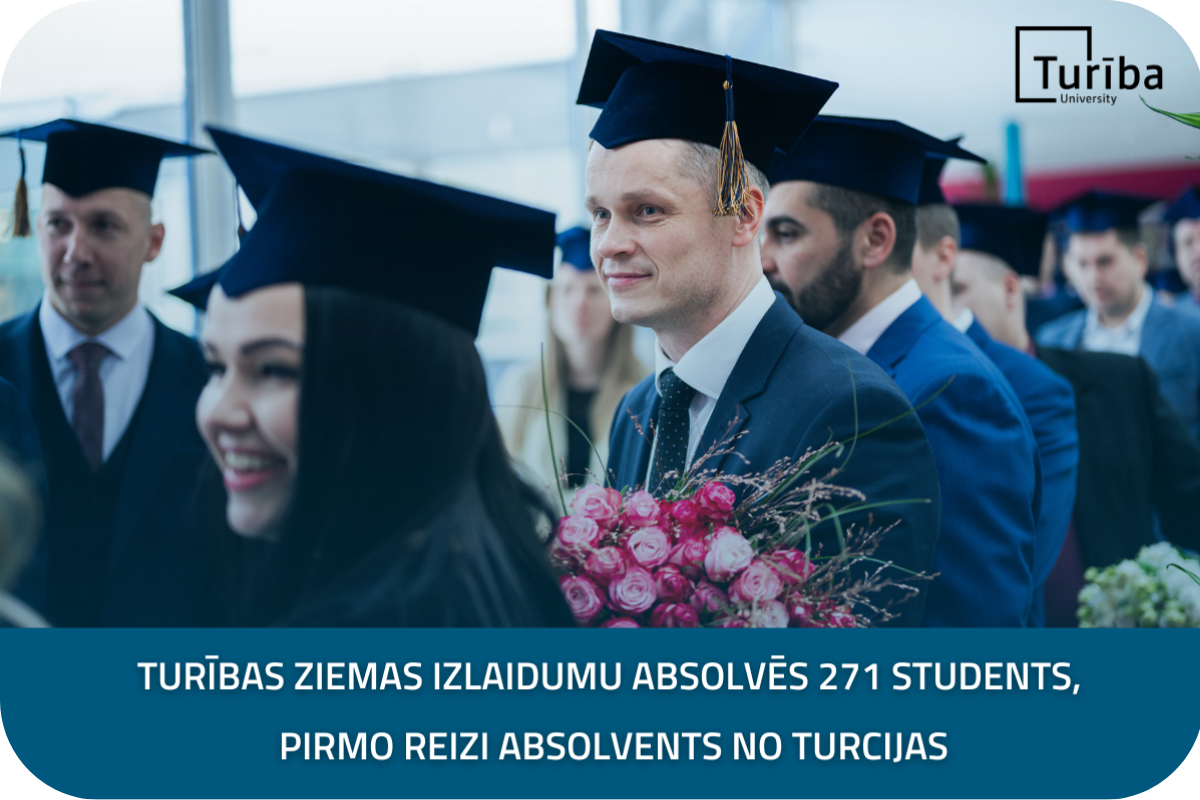 Turības ziemas izlaidumu absolvēs 271 students, pirmo reizi absolvents ...
